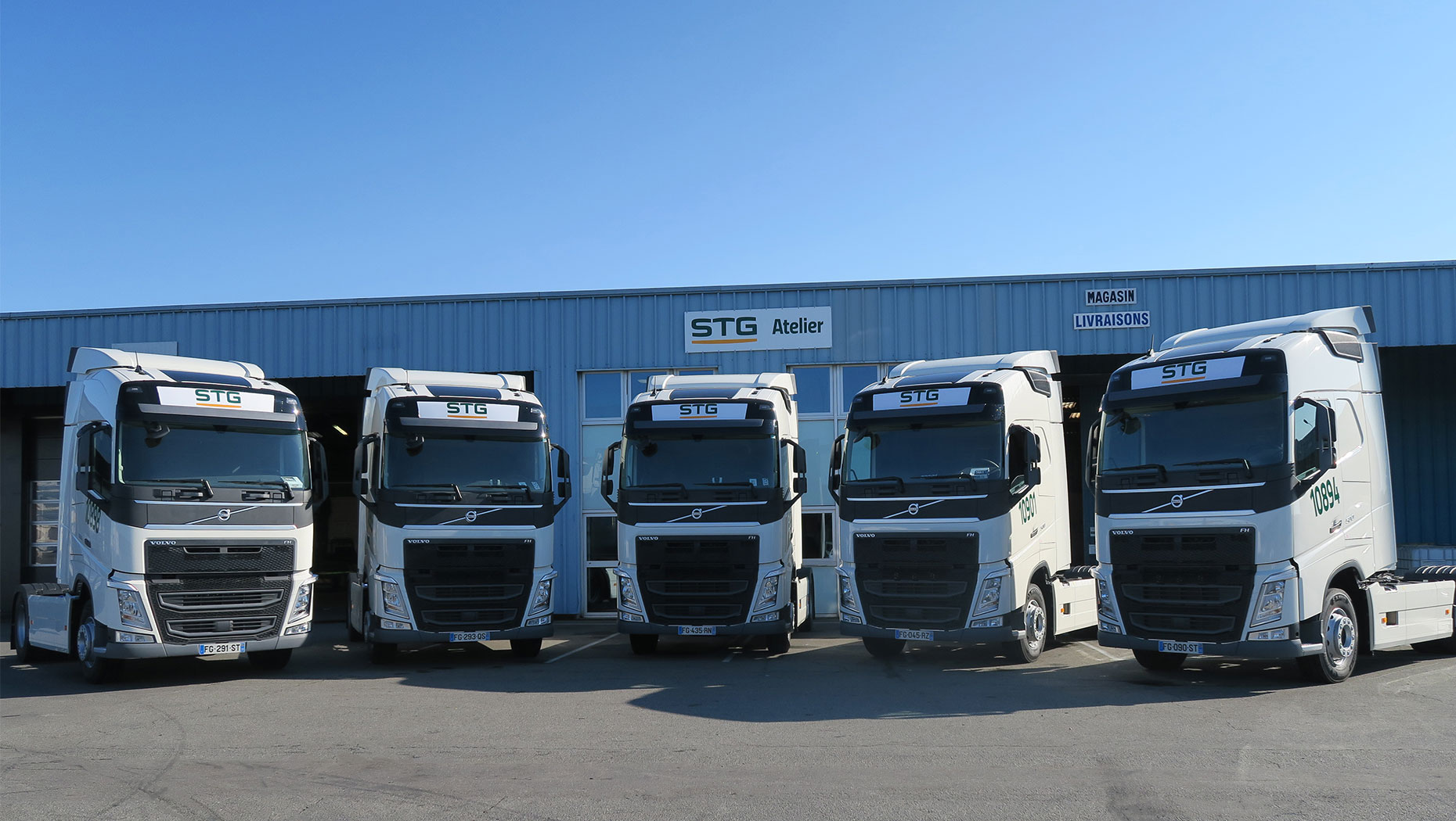 STG renouvelle sa confiance envers Volvo Trucks.
