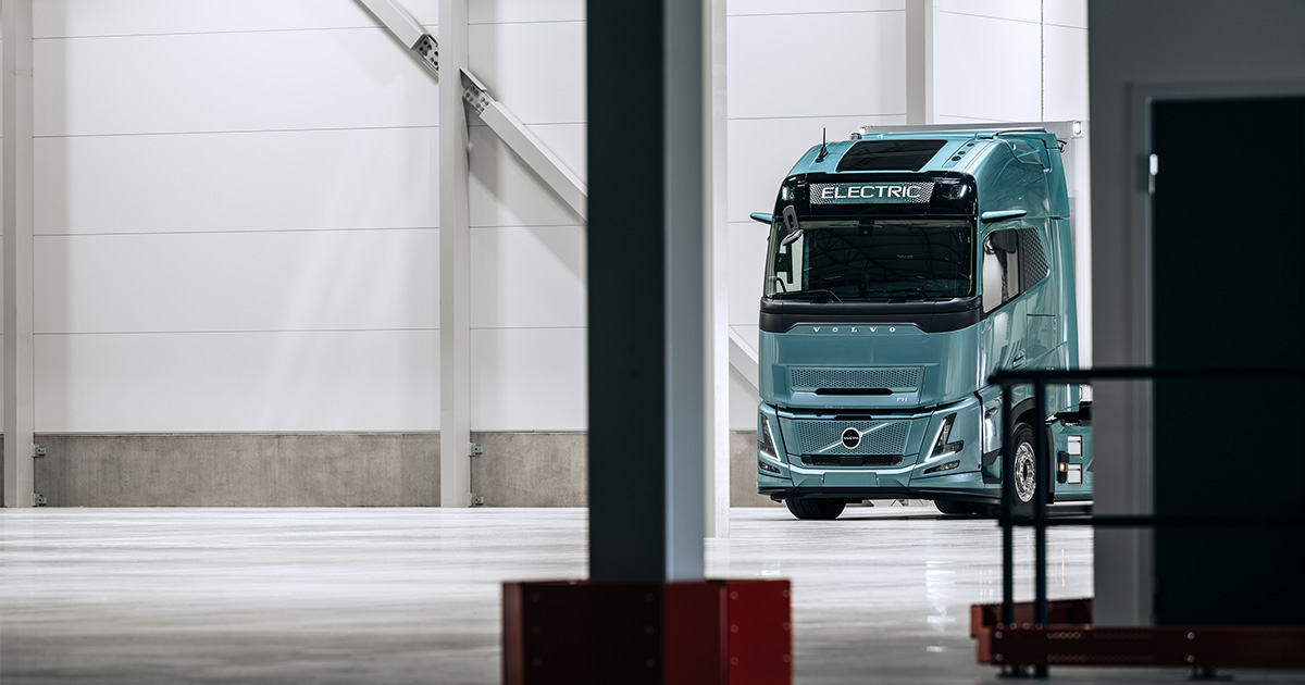Le camion électrique Volvo FH Aero pour transport régional